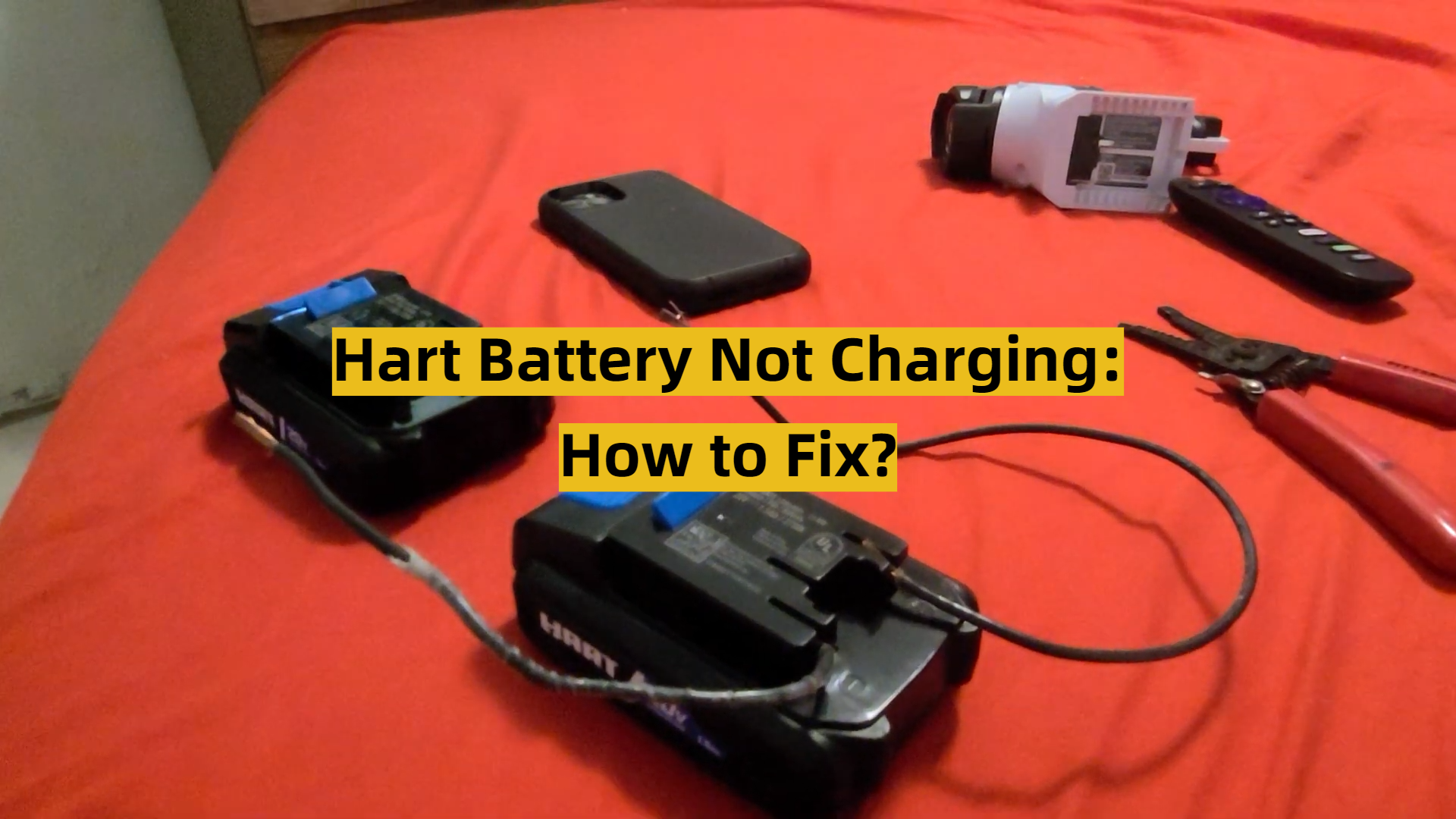 Hart Battery Not Charging: How to Fix? - ToolsProfy