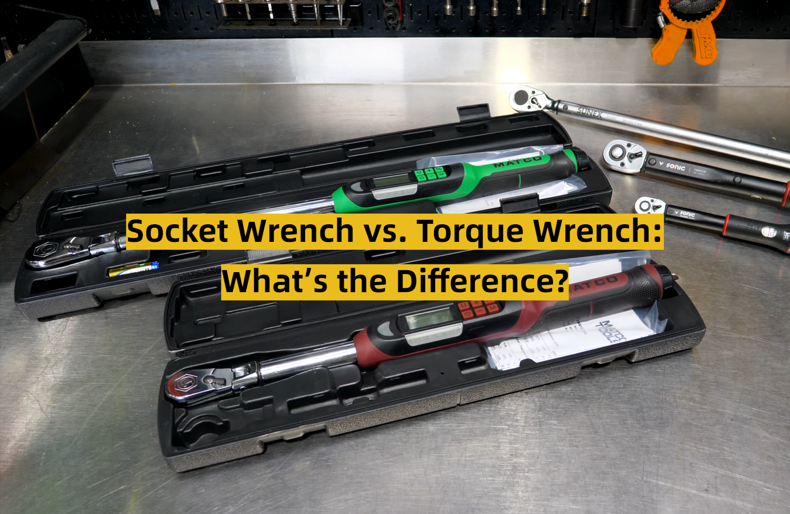 Socket Wrench vs. Torque Wrench: What’s the Difference? - ToolsProfy